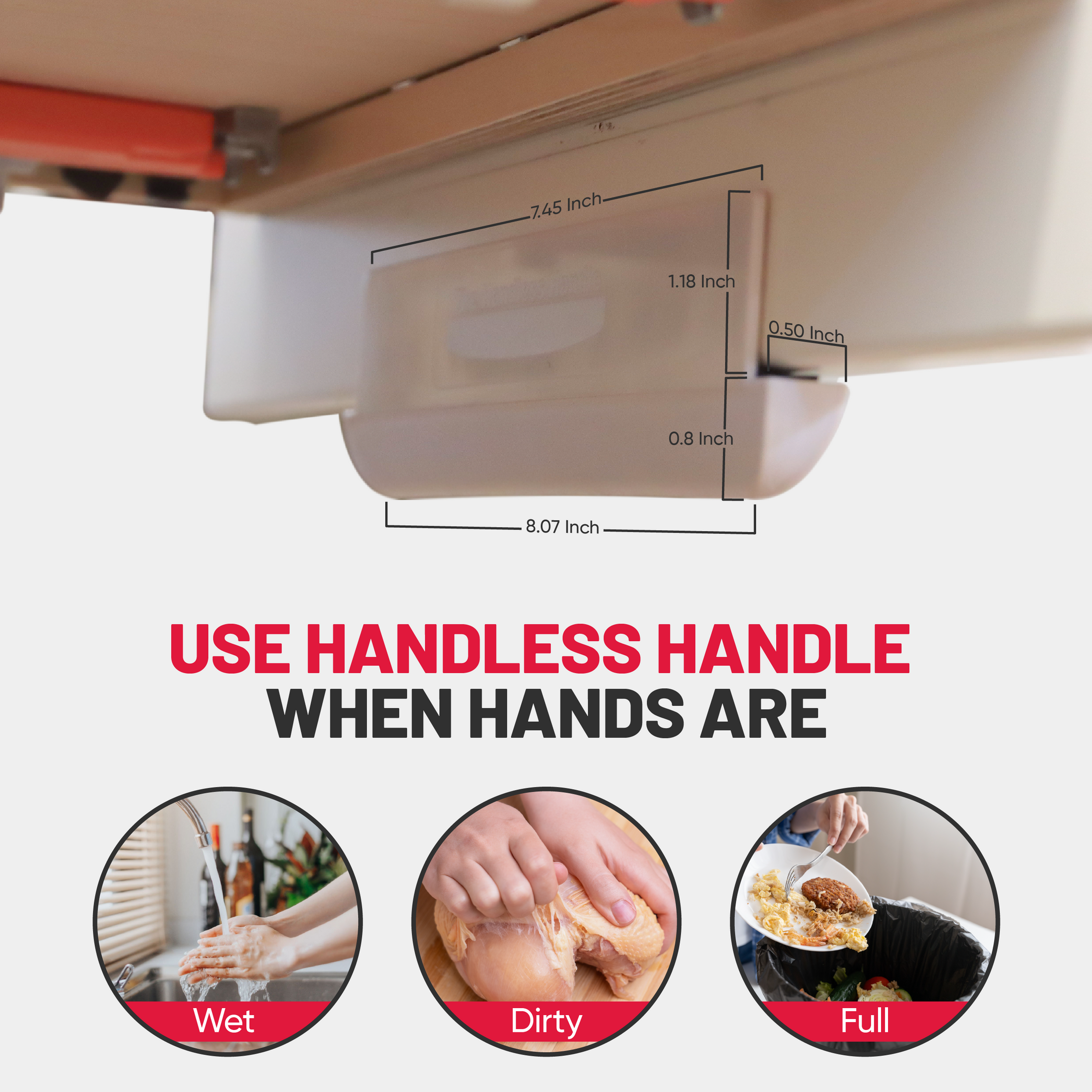 The Handless Handle (White)